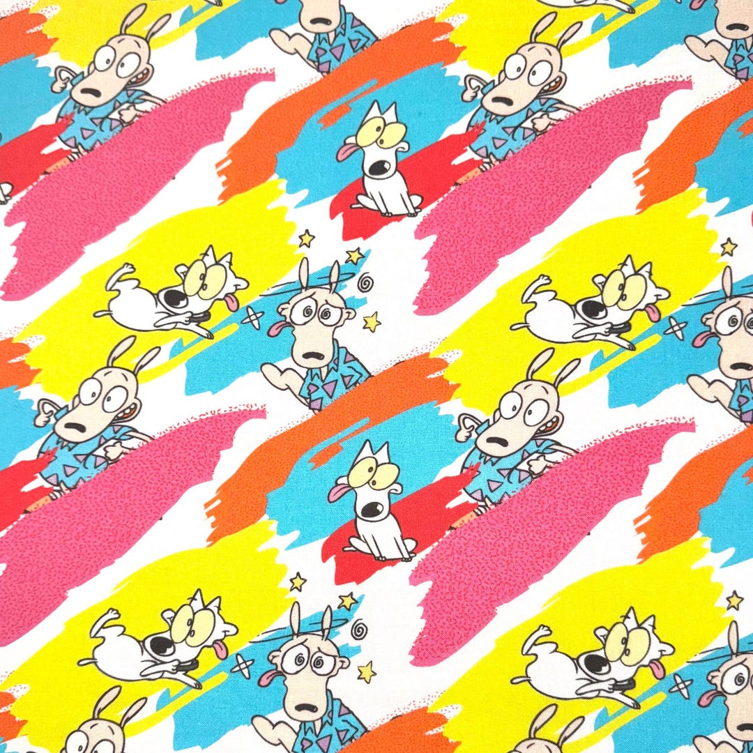 Rocko’s Modern Life Licensed Fabric Paintbrush (rocko, Spunky, 90s ...