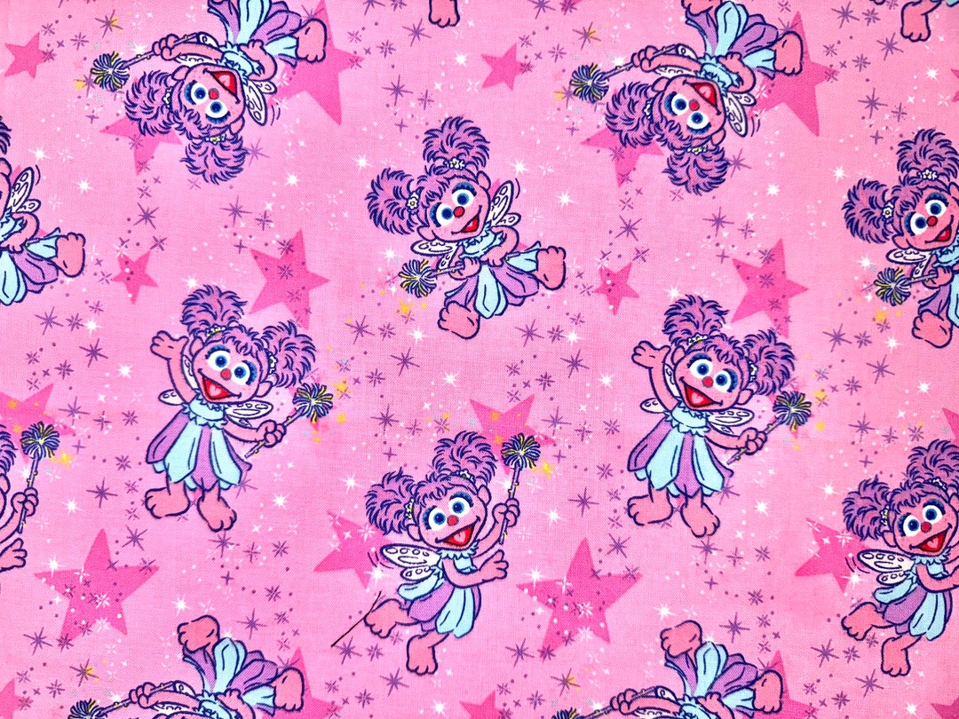 2011 Sesame Workshop Abby Cadabby Licensed Fabric, (continuous Cut, Cotton, Adorable, Sesame ...