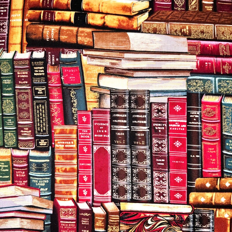 Book Fabric - Etsy