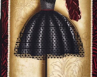 Fashionista Fabric by Me-o-my for SPX panels Fashion - Etsy