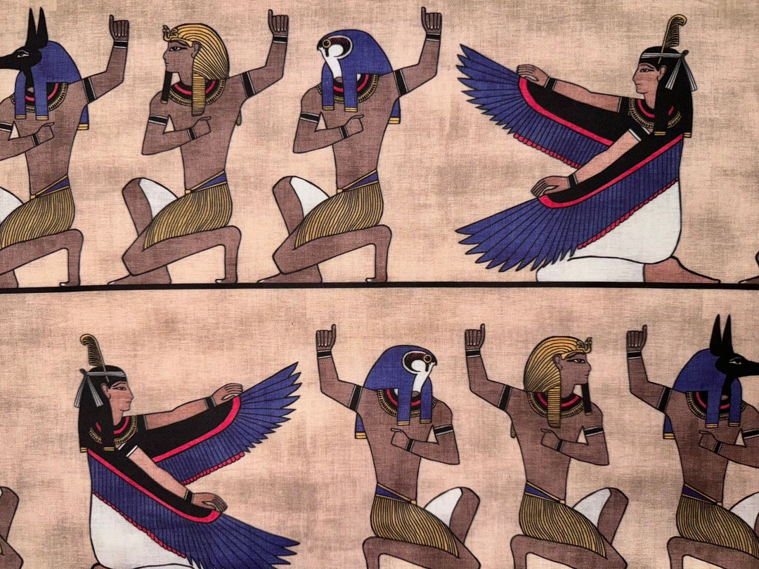 Custom Print Egyptian Fabric by Pond_ripple on Petal Signature Cotton ...