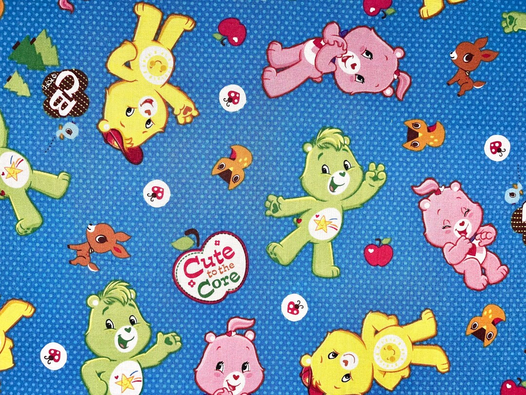 Care Bears Fabric Cutie to the Core Licensed by VIP Cranston, Fat ...
