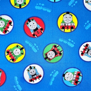 Thomas & Friends Licensed Fabric Rare by Cranston Fat Quarter ...