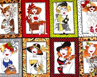 Mixed Bouquet by Loralie Harris for Loralie Designs Fabric - Etsy