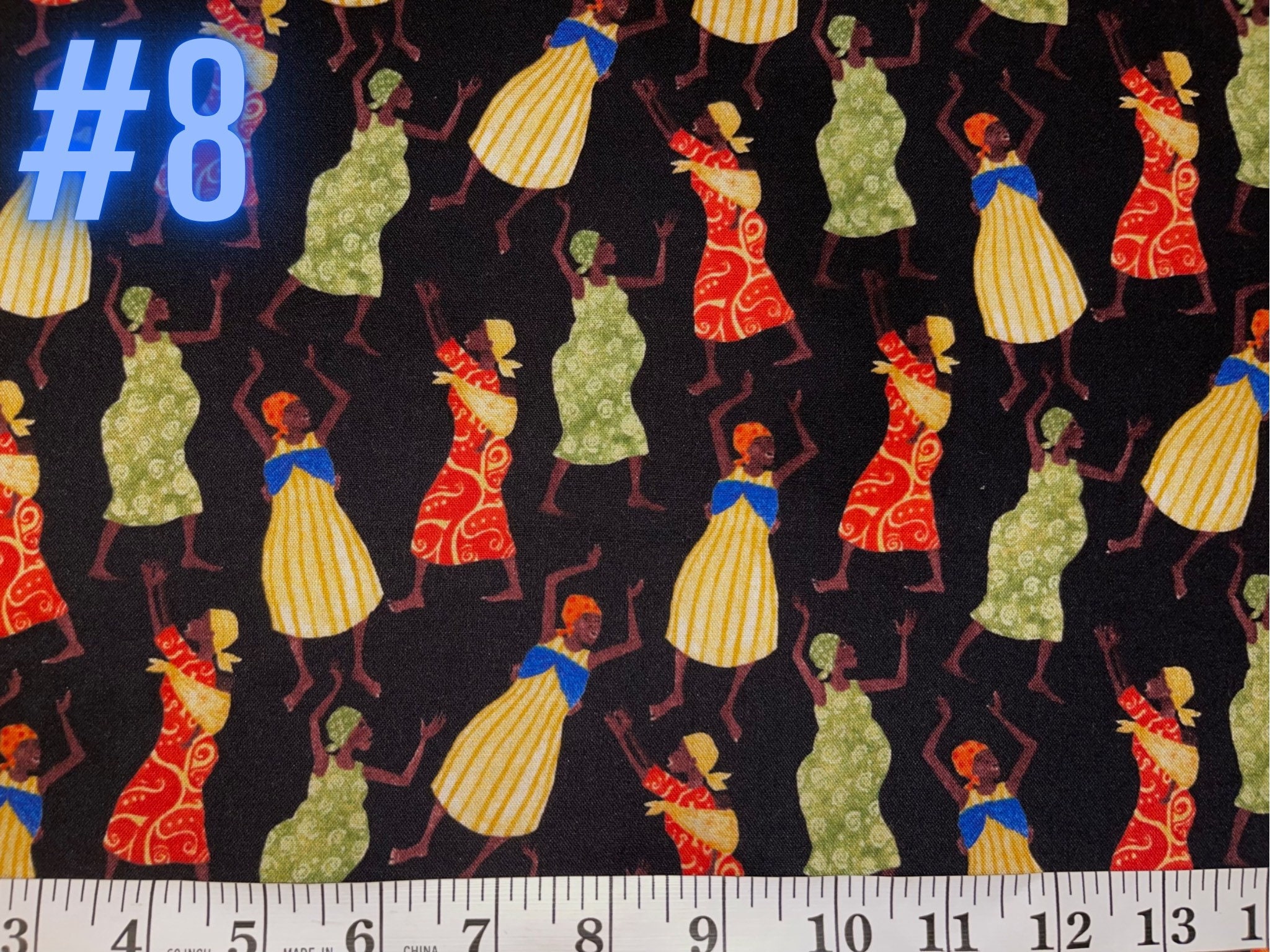 African Life Fabric by Julia Cairns for Quilting Treasures - Etsy