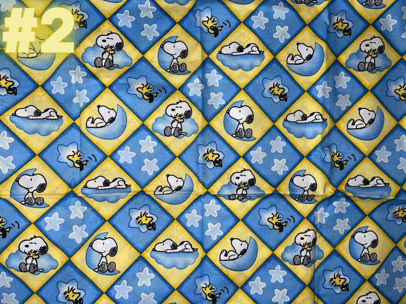 Peanuts Fabrics charlie Brown Snoopy Classic Retro - Etsy