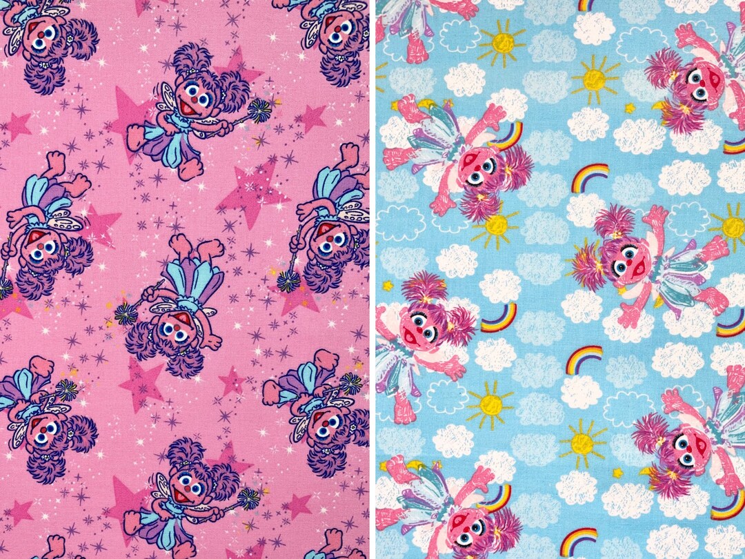 2011 Sesame Workshop Abby Cadabby Licensed Fabric Fat Quarter - Etsy