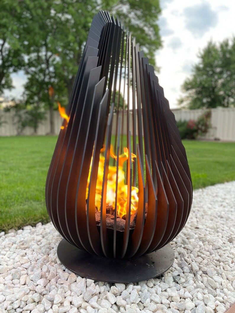 Hand Crafted Fire Pit/sculpture - Etsy Canada