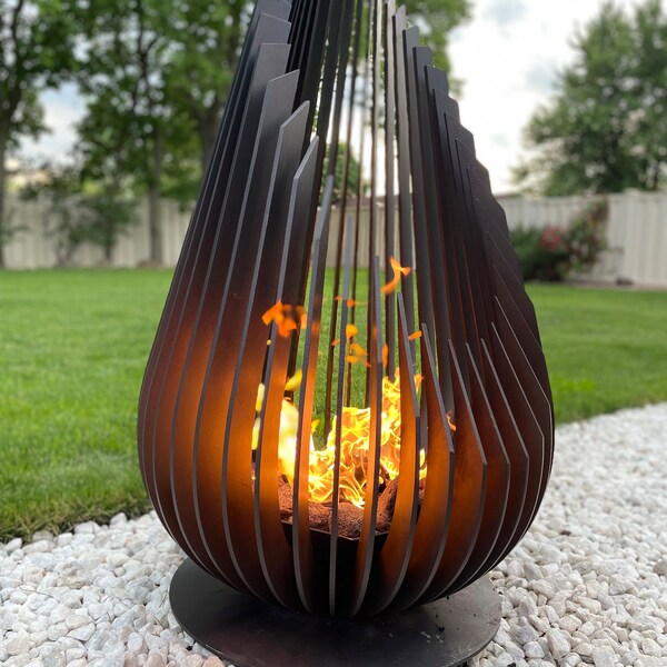 Hand Crafted Fire Pit/sculpture - Etsy Canada