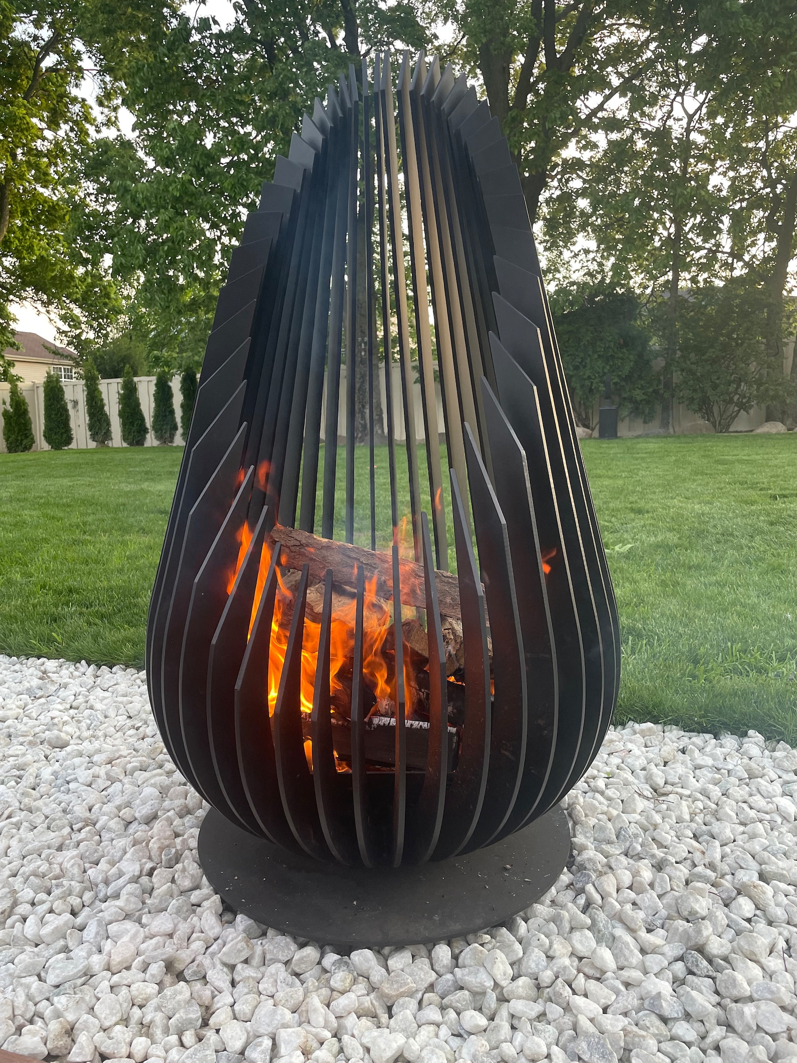 Hand Crafted Fire Pit/sculpture - Etsy Canada