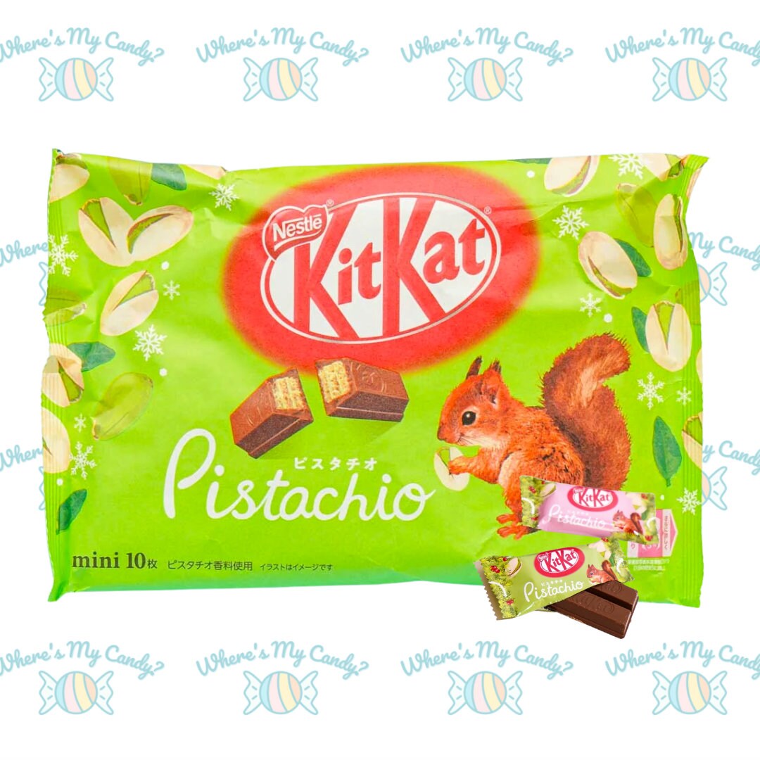 Japanese Kit Kats Pistachio Flavor EXCLUSIVE LIMITED 1 Bag - Etsy