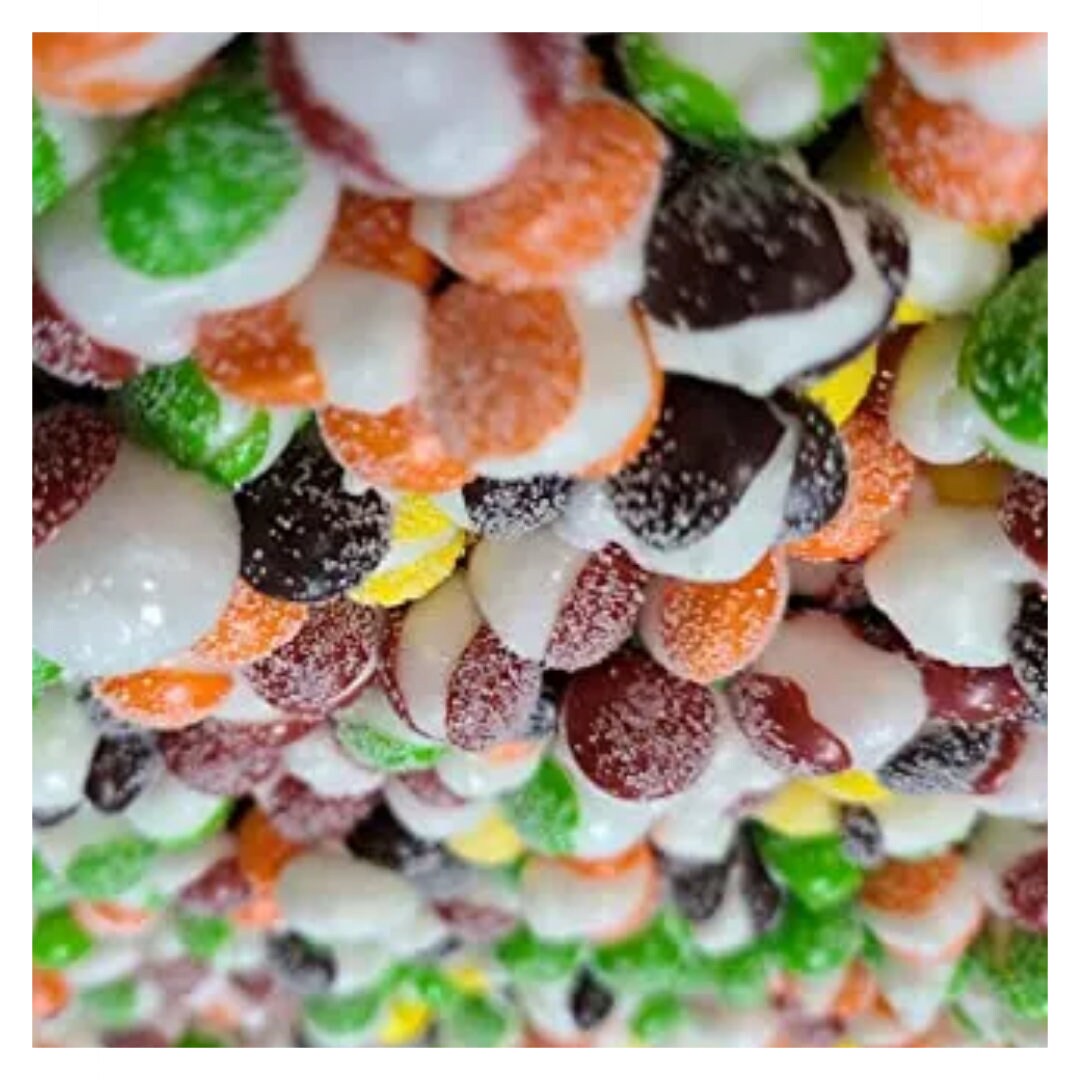 Sour Rainbow Busters, Freeze Dried, Candy, Crunchy - Etsy