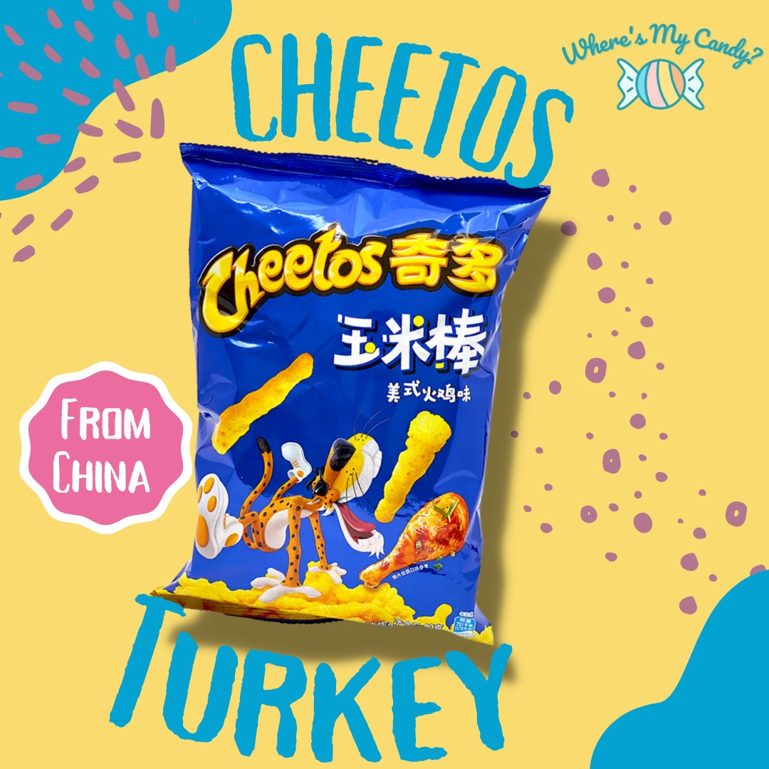 EXOTIC Cheetos Turkey Flavor , Chips , China , LIMITED EDITION , Rare ...