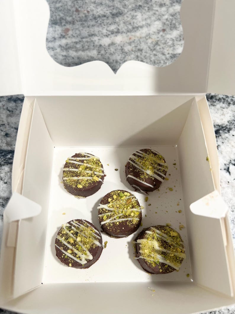 Dubai Chocolate Mini Bites Knafeh Pistachio BISCOFF COOKIE NUTELLA ...