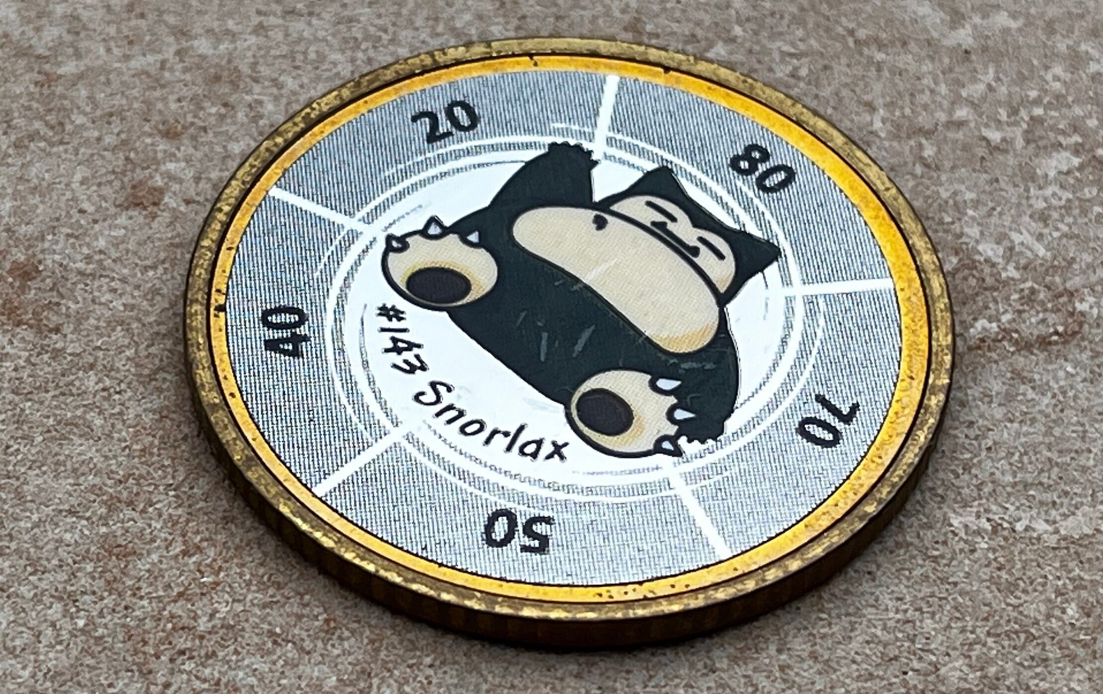 Vintage 1999 Hasbro Pokemon Battle Coin 143 Snorlax - Etsy