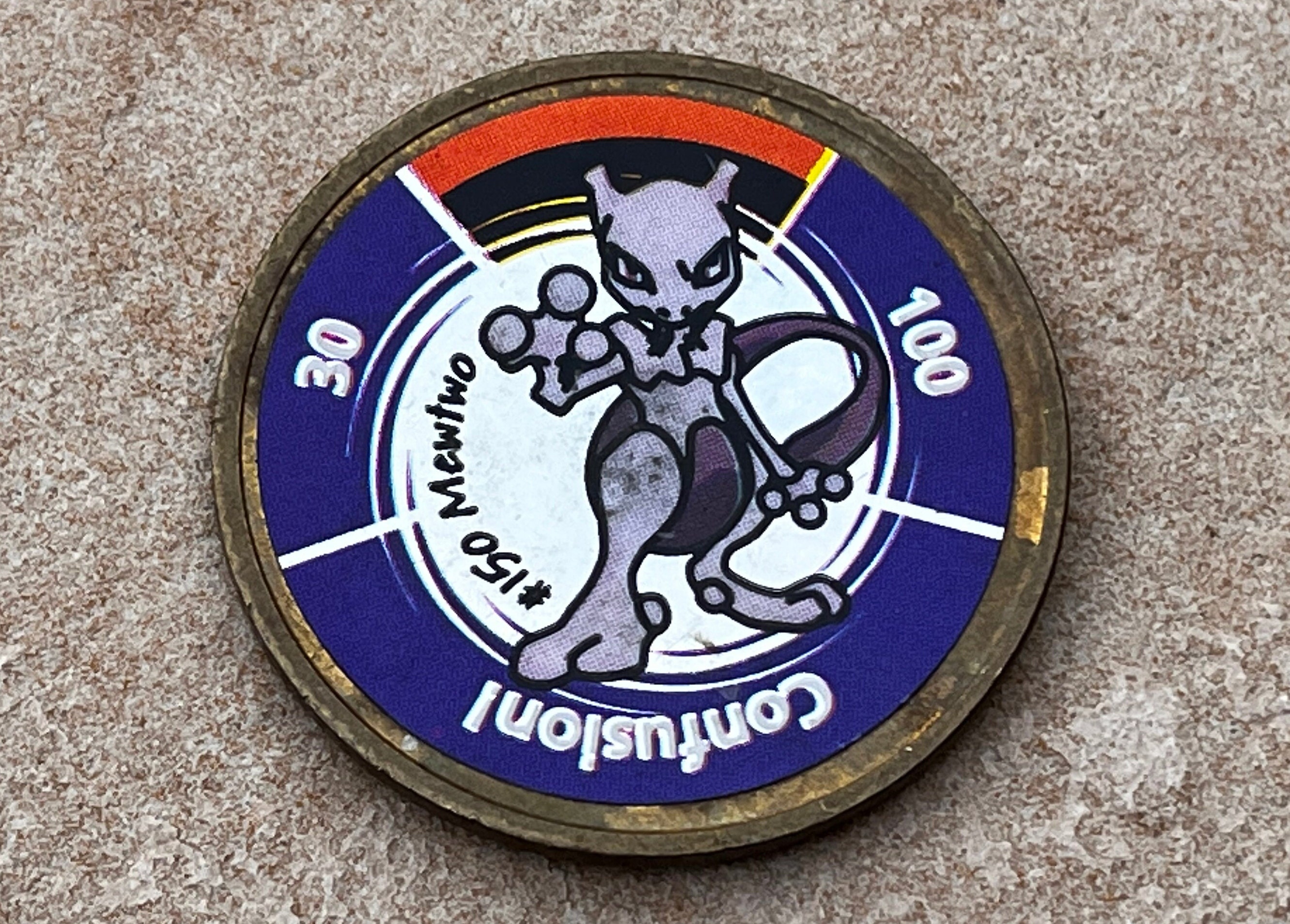 Vintage 1999 Hasbro Pokemon Battle Coin 150 Mewtwo Legendary Pokemon - Etsy