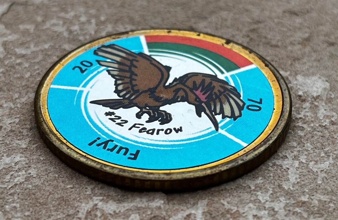 Vintage 1999 Hasbro Pokemon Battle Coin #22 Fearow - Etsy