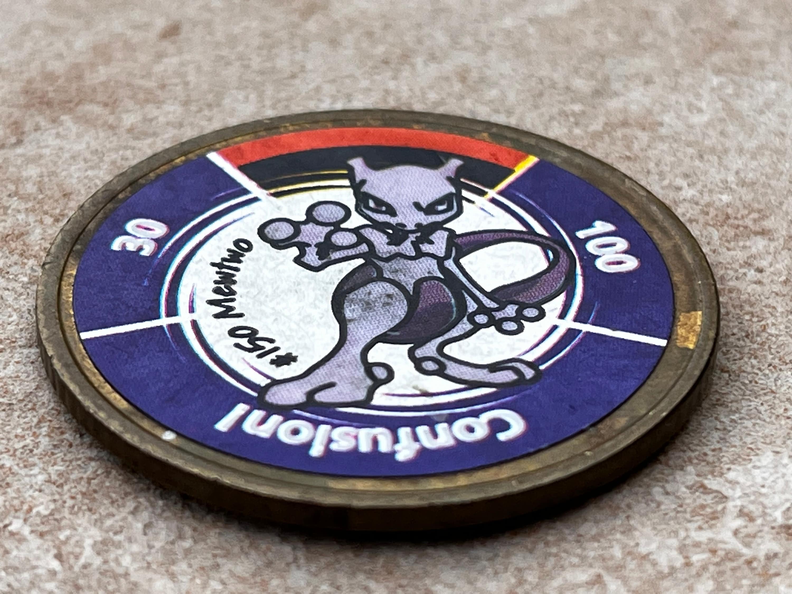Vintage 1999 Hasbro Pokemon Battle Coin 150 Mewtwo Legendary Pokemon - Etsy
