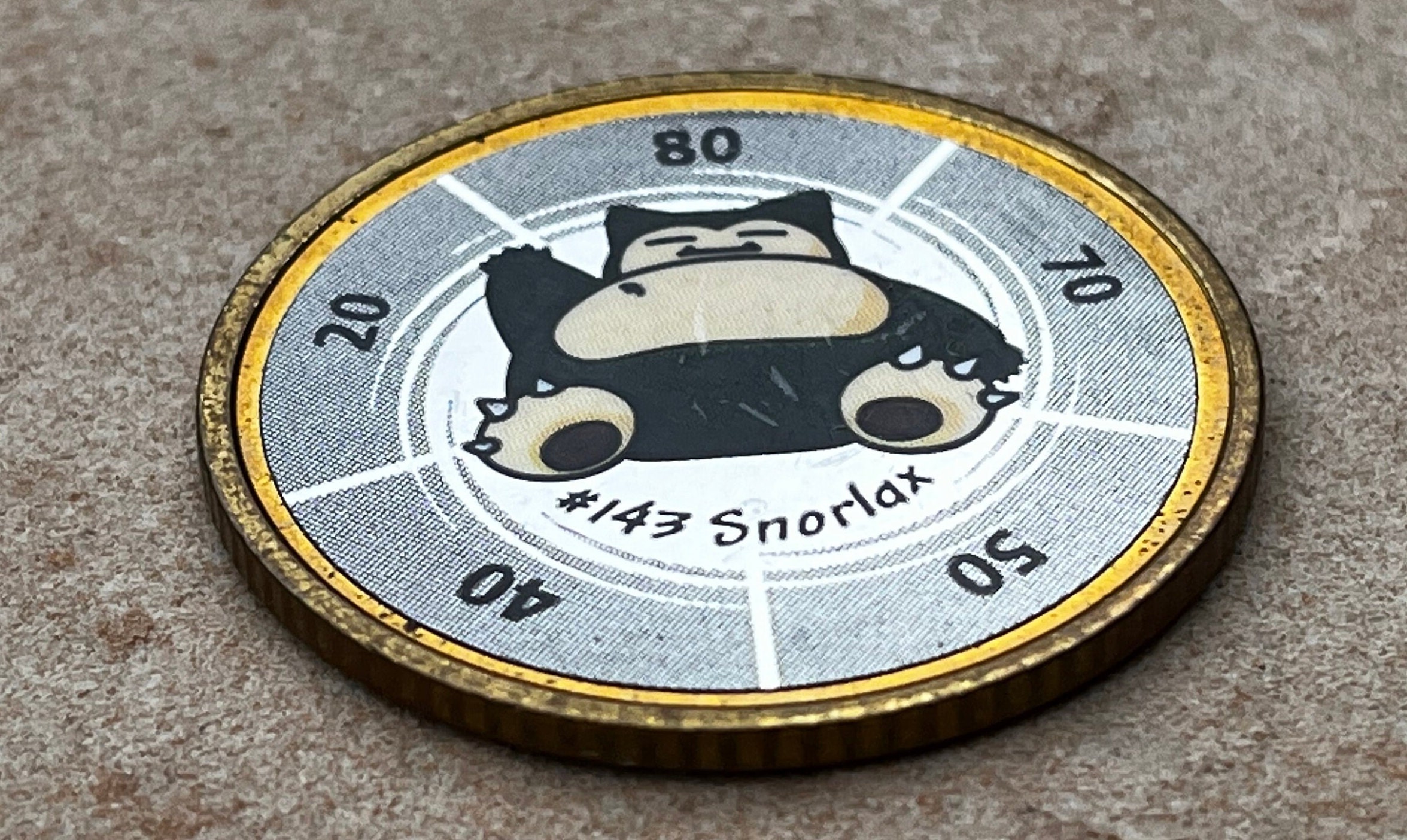 Vintage 1999 Hasbro Pokemon Battle Coin 143 Snorlax - Etsy