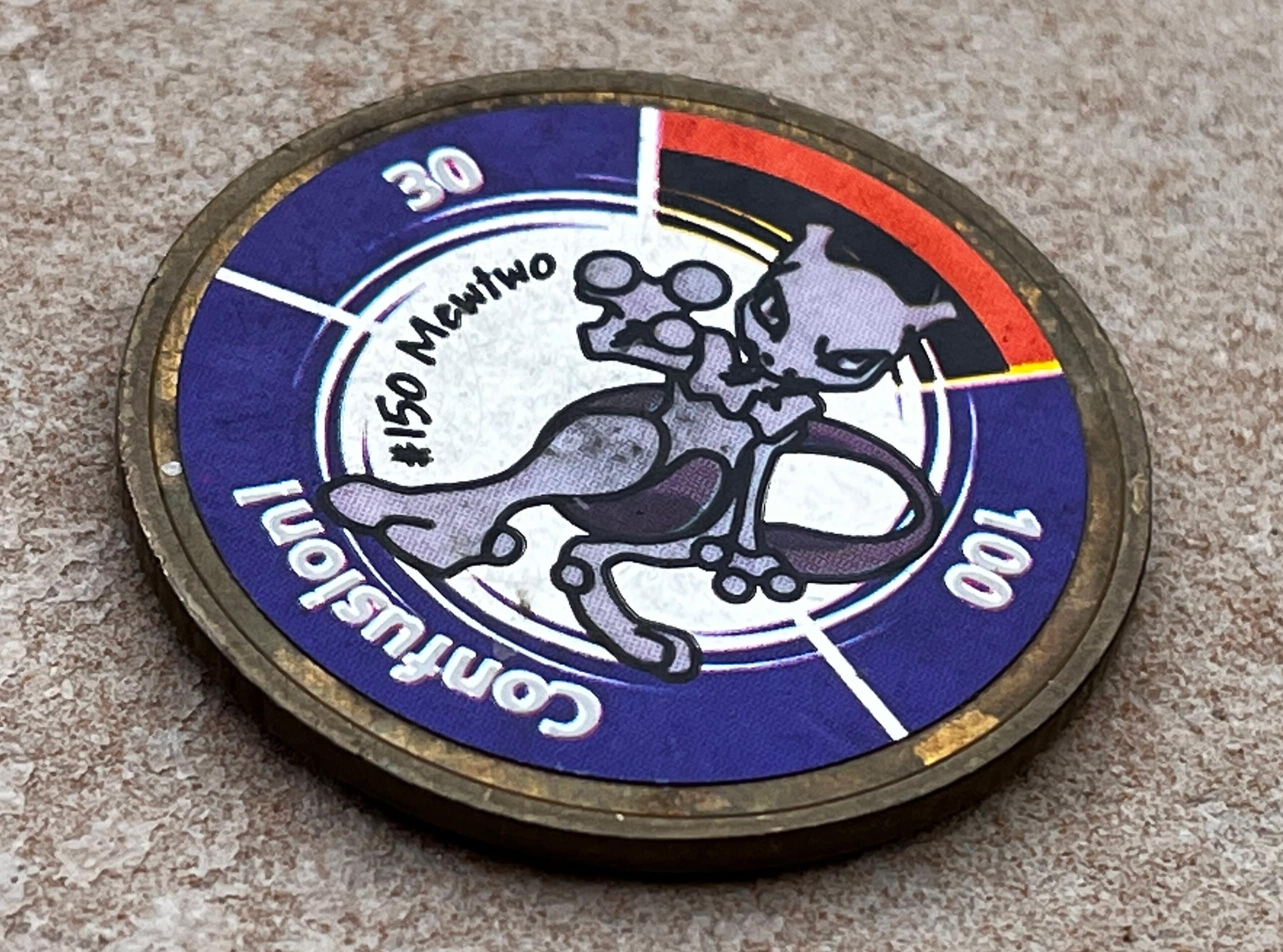 Vintage 1999 Hasbro Pokemon Battle Coin 150 Mewtwo Legendary Pokemon - Etsy