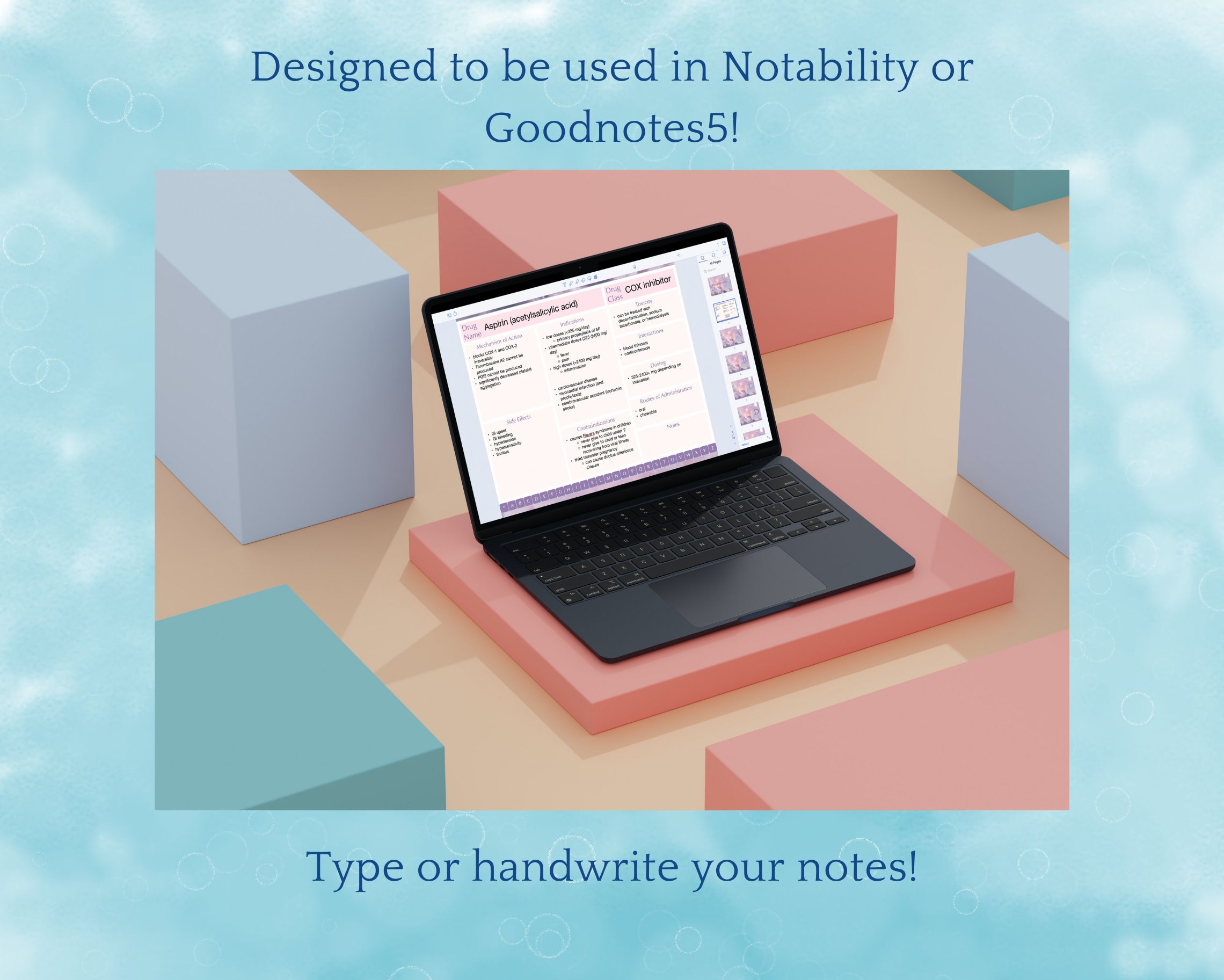 Digital Notebook Pharmacology Notebook/revisions for Medical School/pa ...