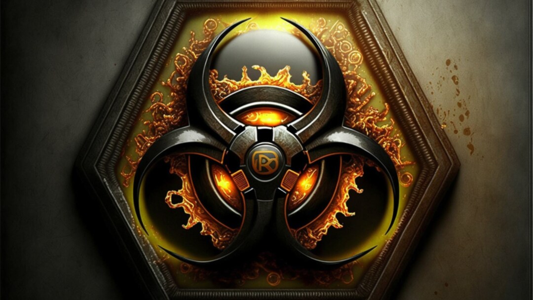 Desktop Wallpaper Biohazard Post-apocalyptic Background - Etsy