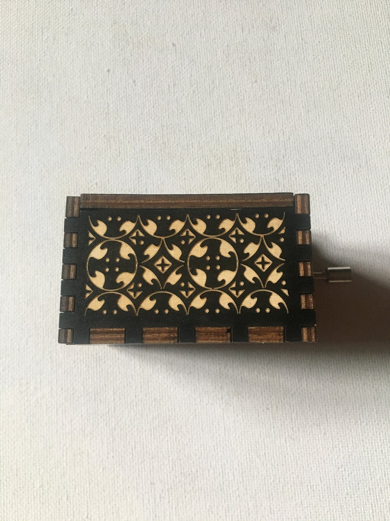 Van Gogh Starry Night Music Box, Wooden Handmade Home Decorations ...