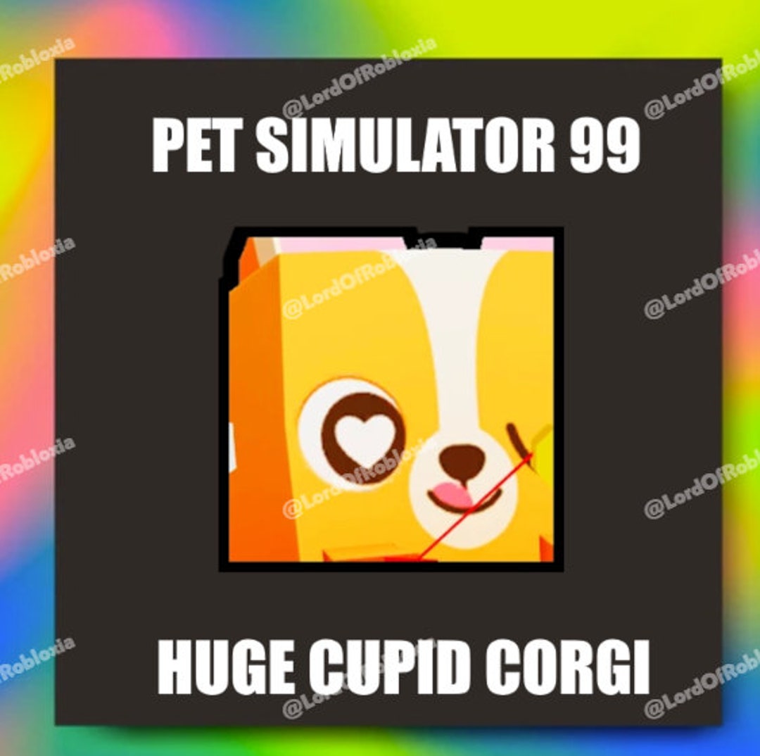 Ps99 Pet Simulator 99 Huge Cupid Corgi - Etsy