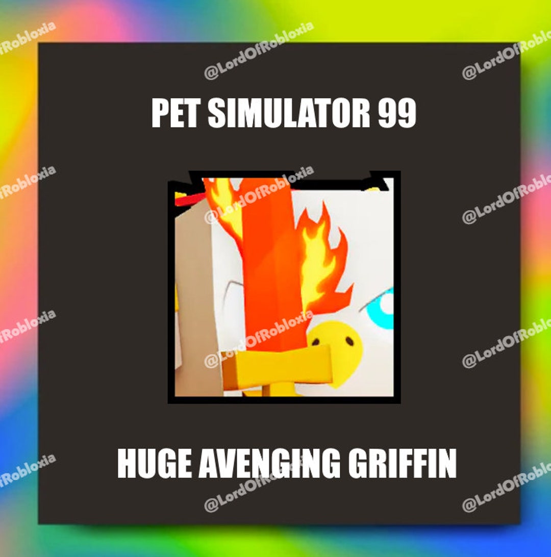 Ps99 Pet Simulator 99 Huge Avenging Griffin - Etsy