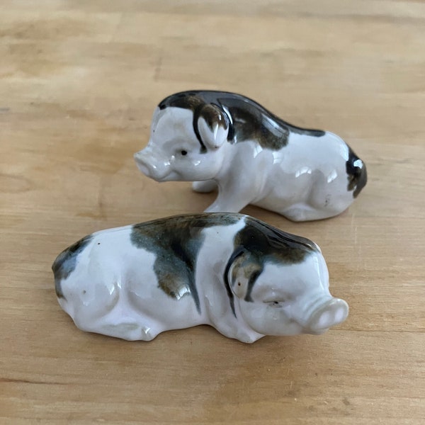 Porcelain Pig - Etsy