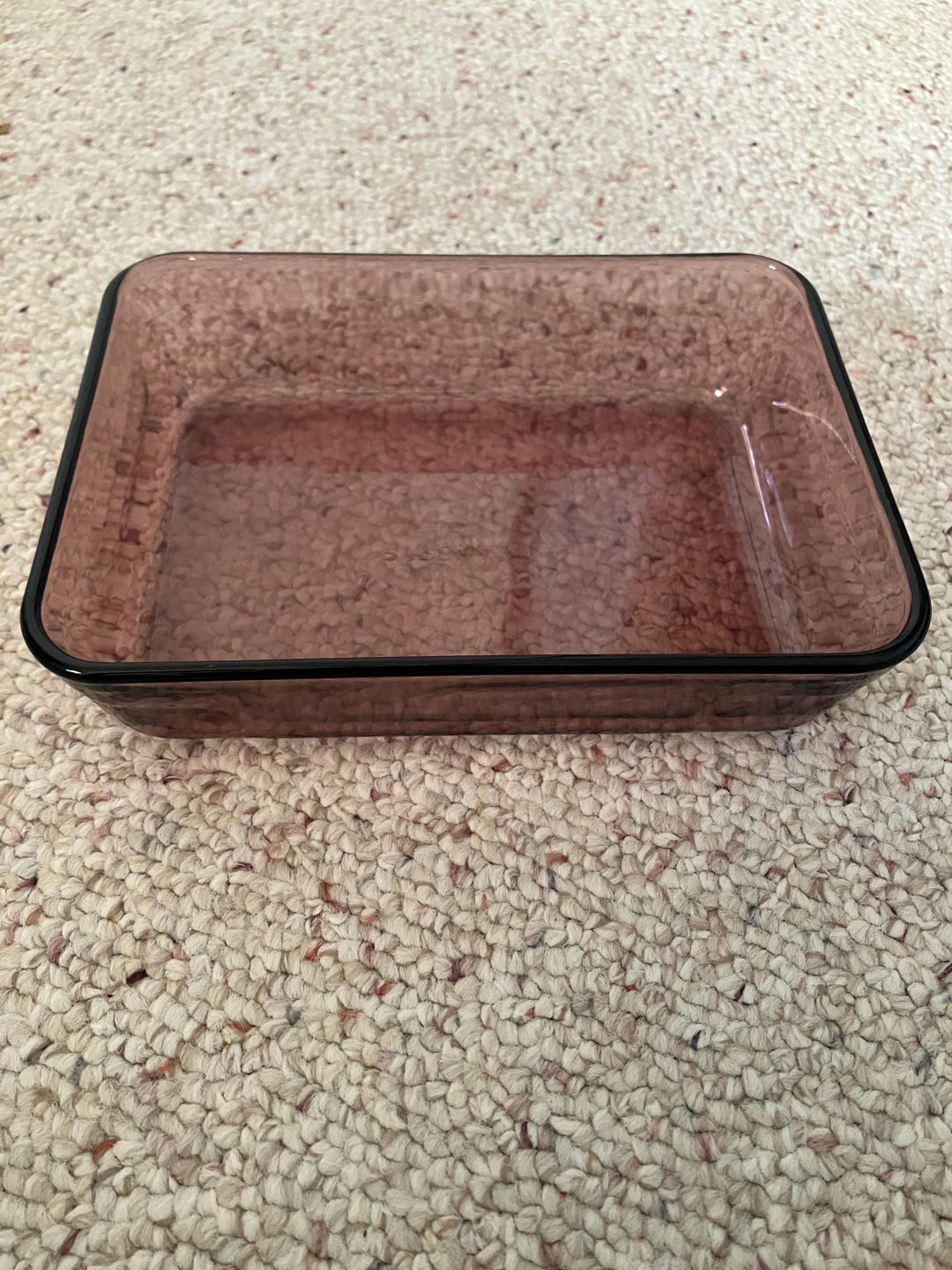 Vintage Pyrex Cranberry Rectangle Casserole Baking Dish 3 Cup 750 Ml - Etsy