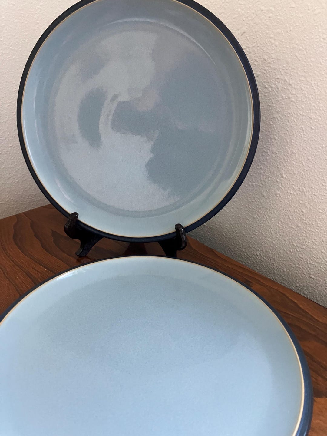 Denby Pottery Blue Jetty Dinner Plate, Retired Pattern, Replacement ...