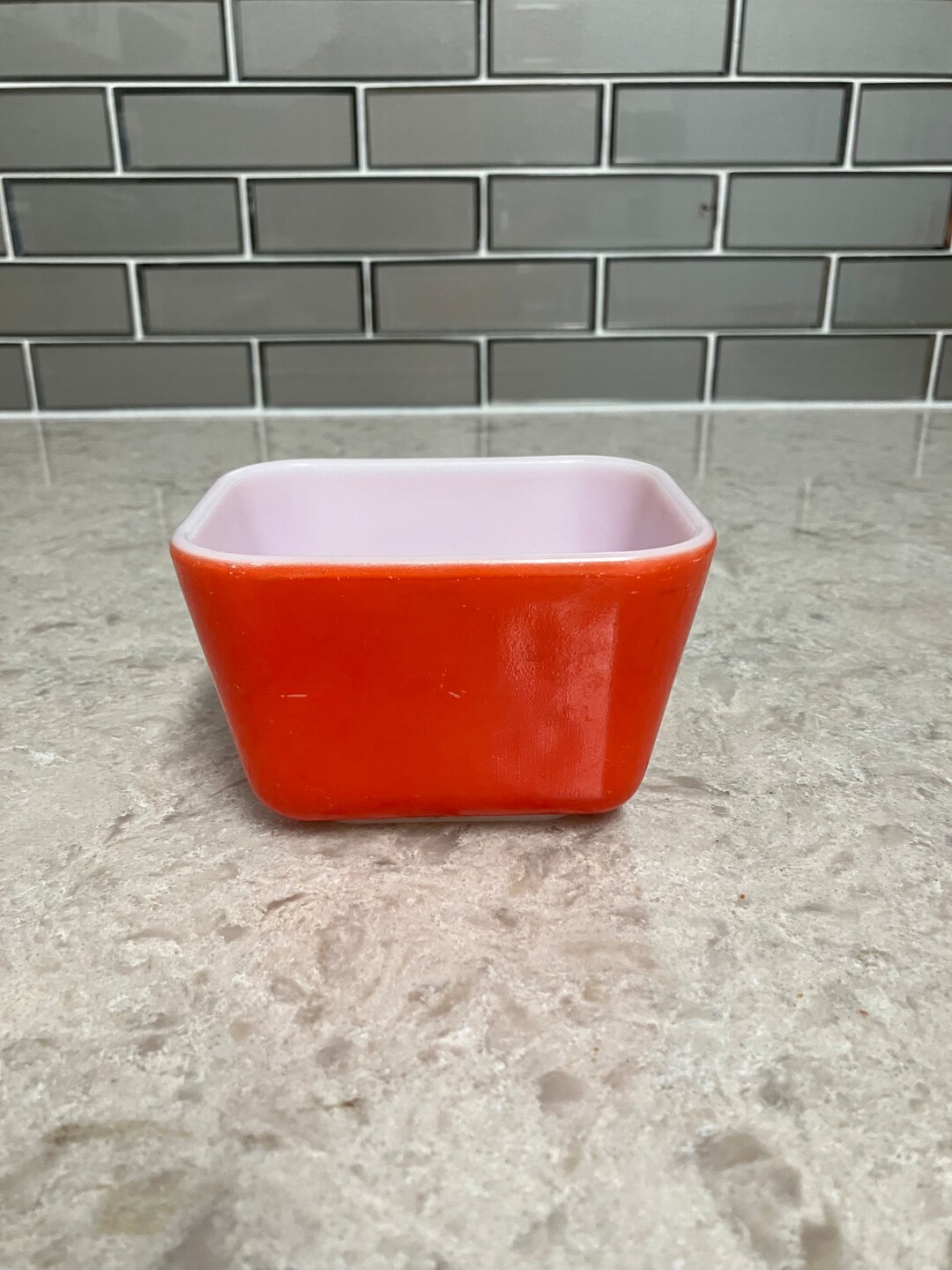 Vintage Pyrex Red Refrigerator Dish, 501 Fridgie No Lid - Etsy