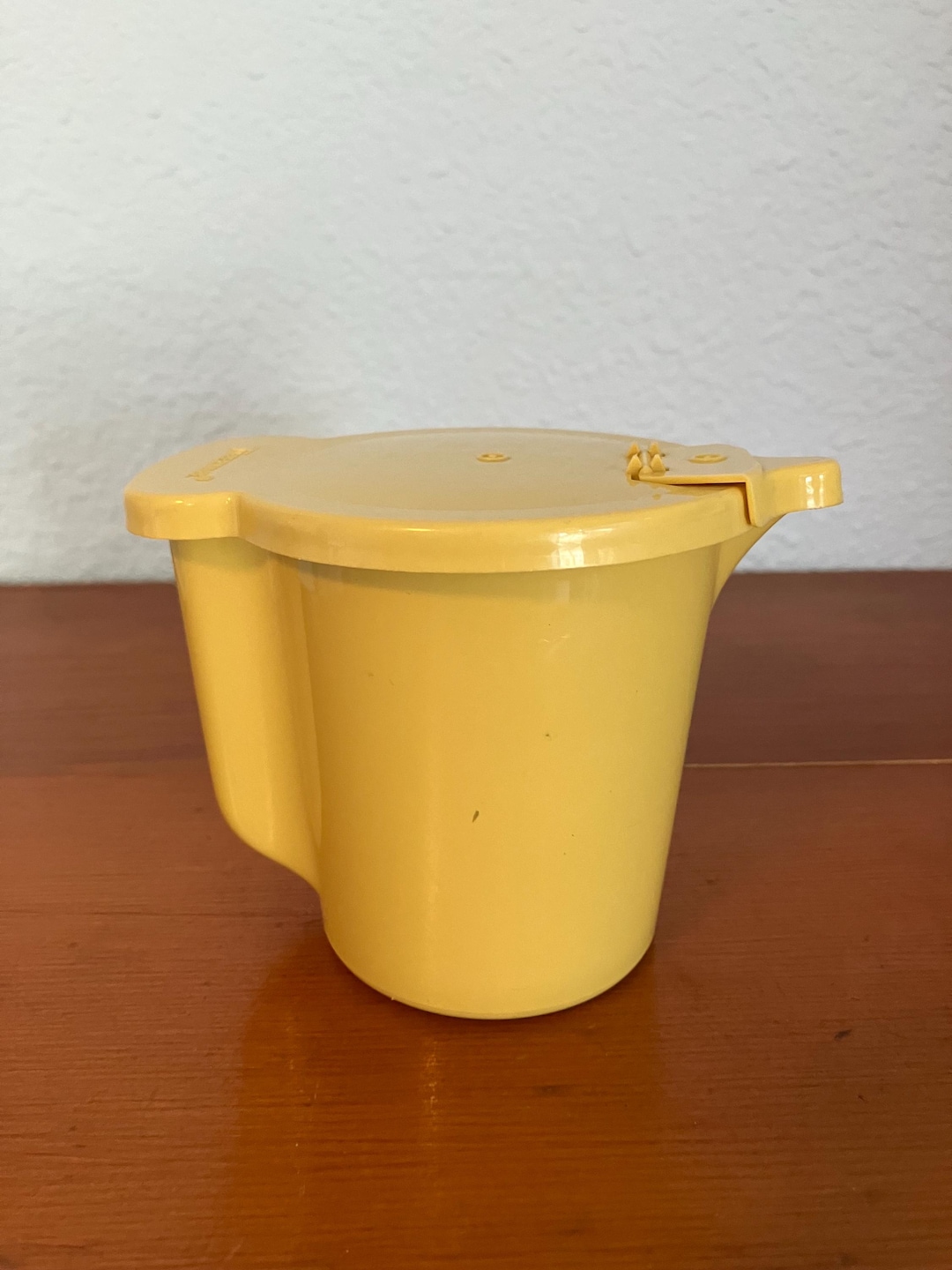 Vintage Tupperware Creamer Harvest Yellow Gold Flip Top Creamer - Etsy
