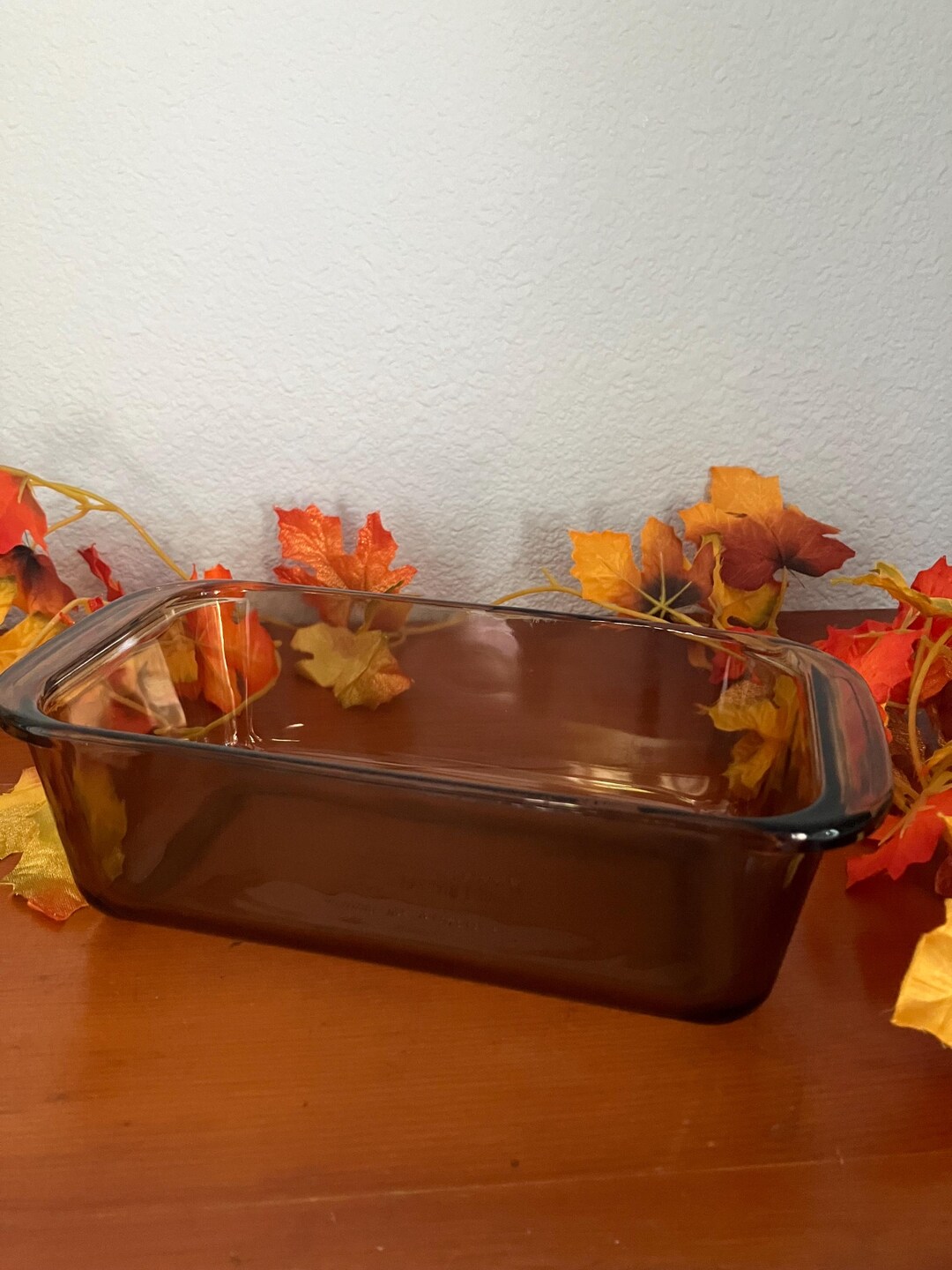 Pyrex Amber Fireside Rectangular Glass Bread Loaf Pan 213 - Etsy