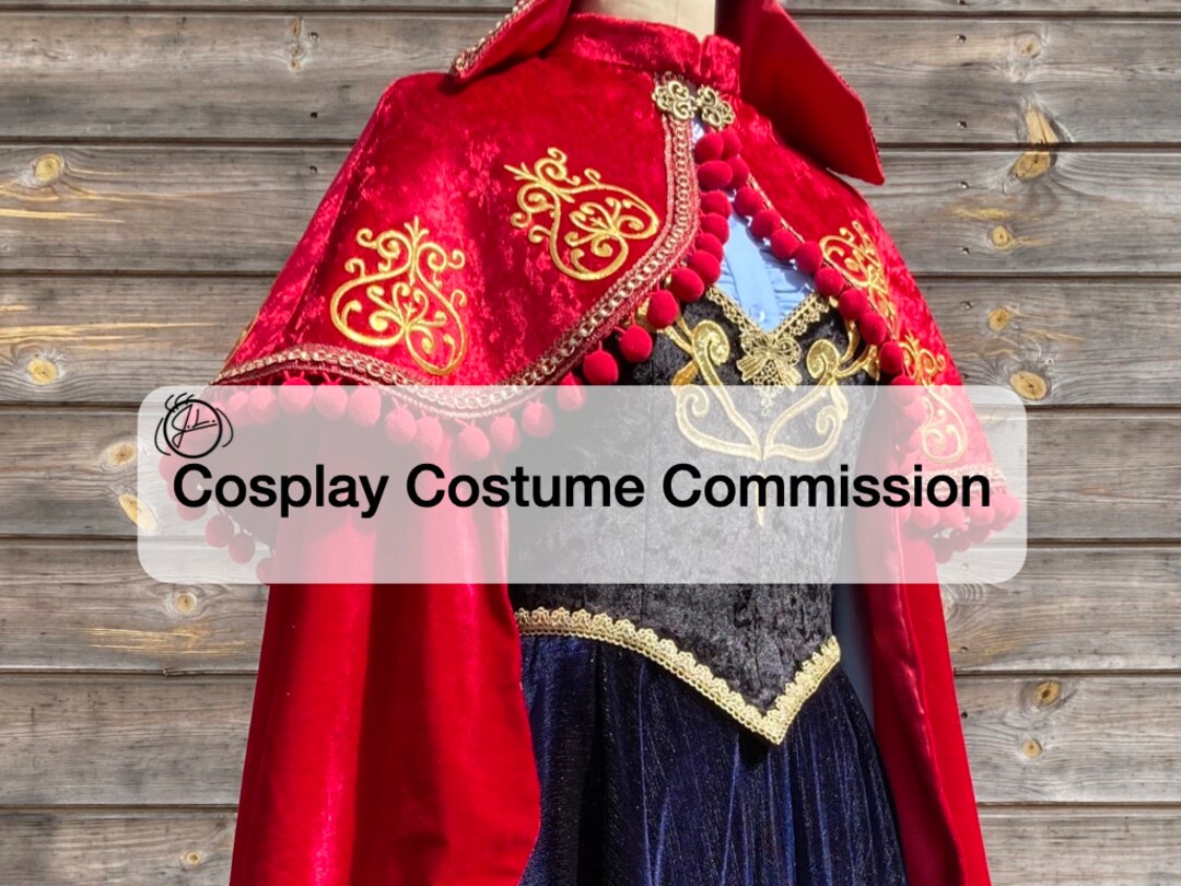 Cosplay Costume Commission Anna Inspired Costumes Order to - Etsy