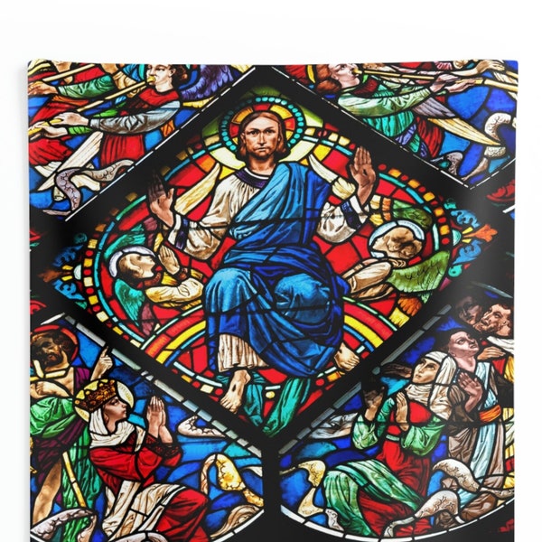 Stained Glass Window Film Gothic - Etsy