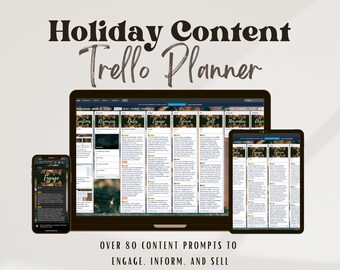 Holiday Content Calendar - Etsy