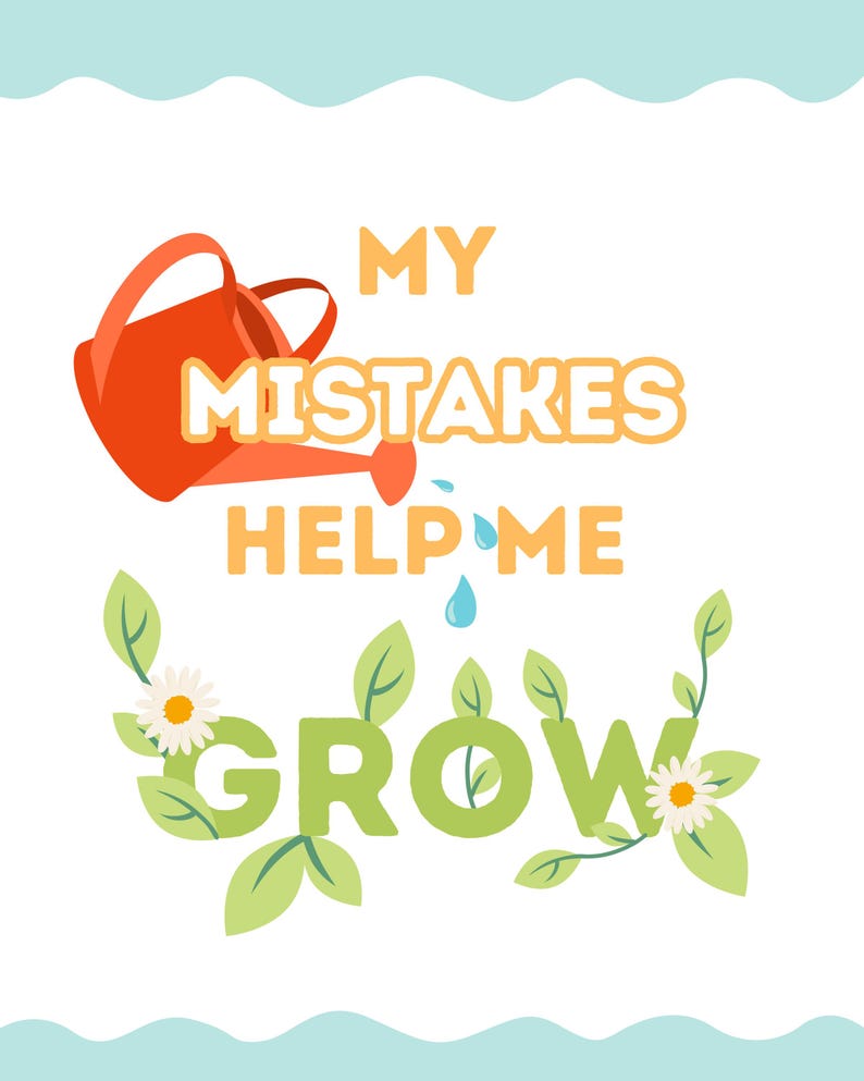 Growth Mindset Poster | Therapy Office Decor | Classroom Poster ...