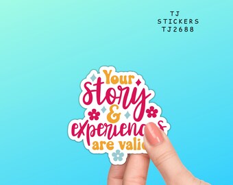 Your Experience is Valid Sticker - Etsy