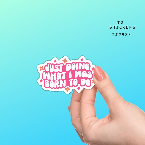 Just Born Sticker - Etsy