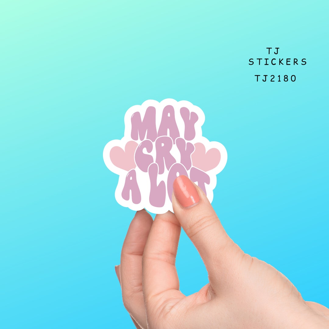 May Cry a Lot Sticker Car Bumper Decal Water Bottle Sticker - Etsy