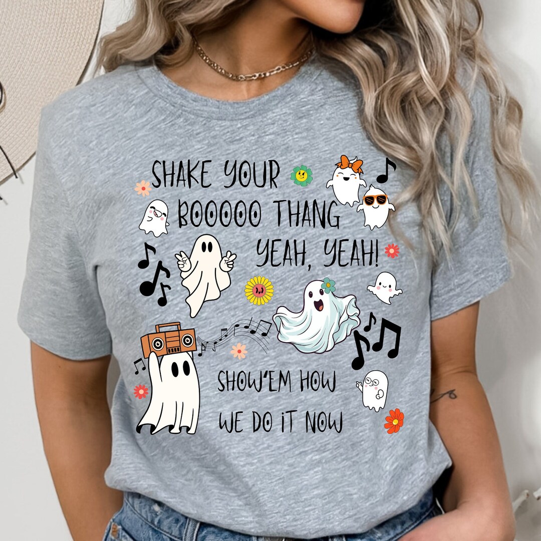 Shake Your Boo Thang T-shirt Retro Spooky Halloween Season - Etsy