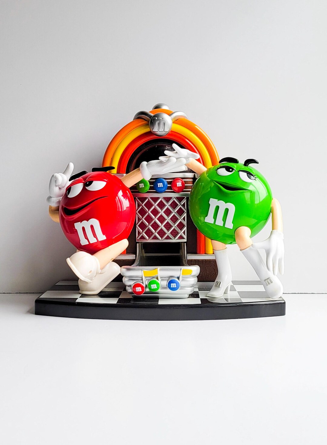 90s M&M Jukebox Gumball Machine Character Candy Dispenser | Gift for ...