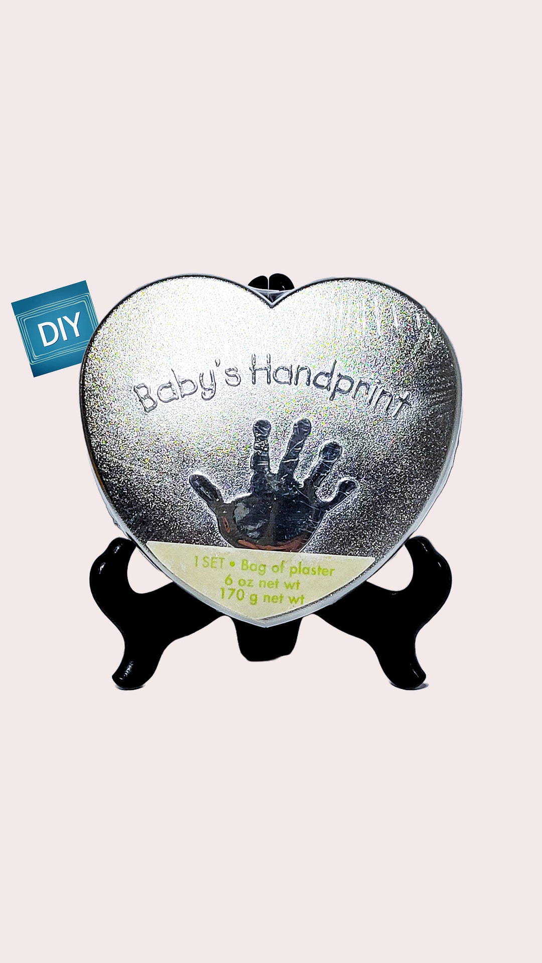 DIY Baby Handprint Plaster Kit: Cherished Keepsake Gift - Etsy