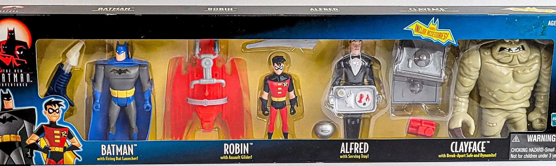 Rare Vintage Batman Action Figurine Sets First Edition Commissioner ...