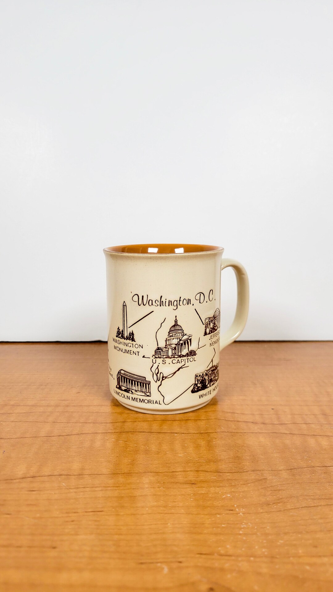 Retro Washington DC Coffee Mug 12oz Coffee Lover Gift Idea - Etsy