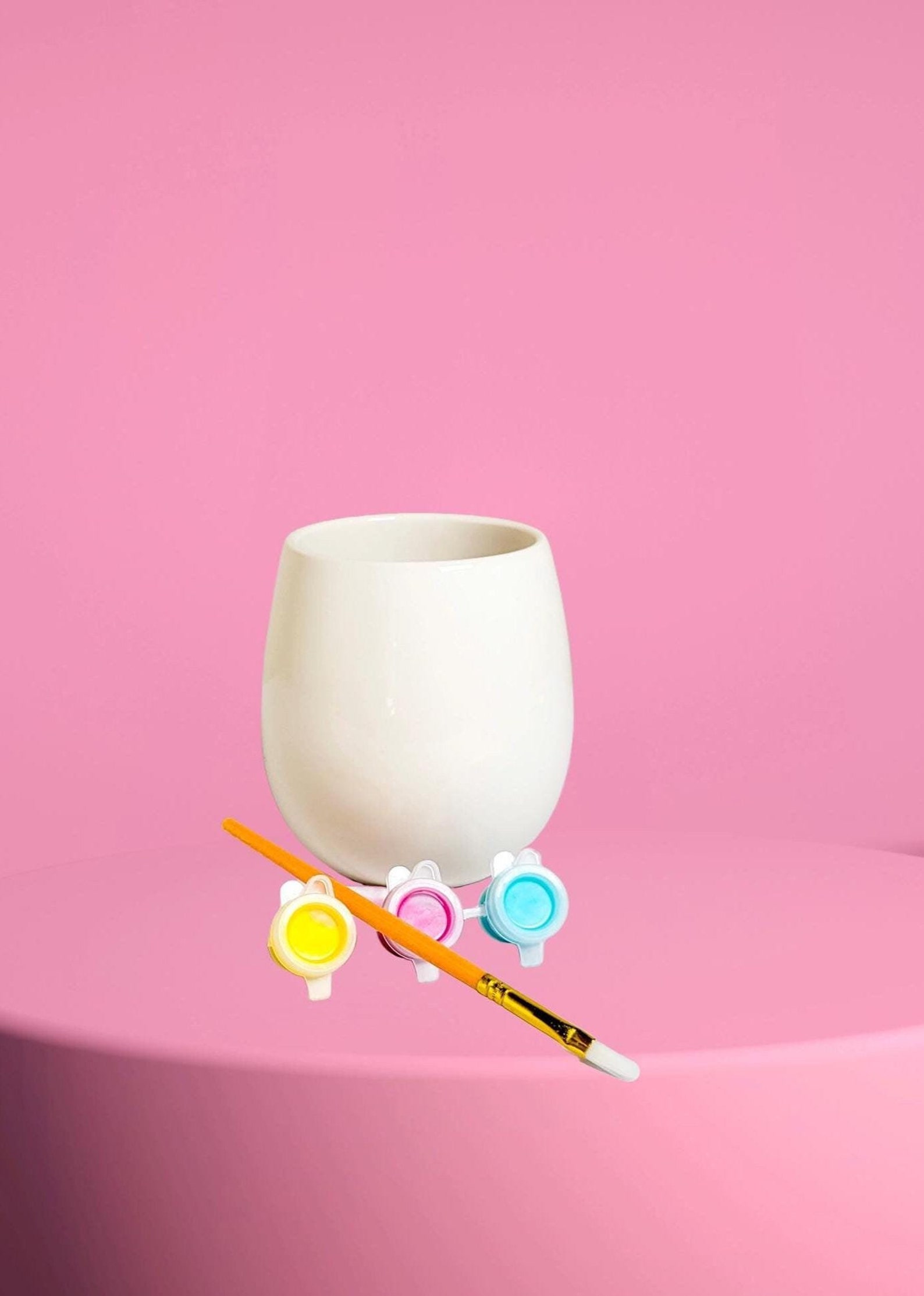DIY Stemless Wine Glass Paint Kit for Adults | Wine Glass Gift Ideas - Etsy