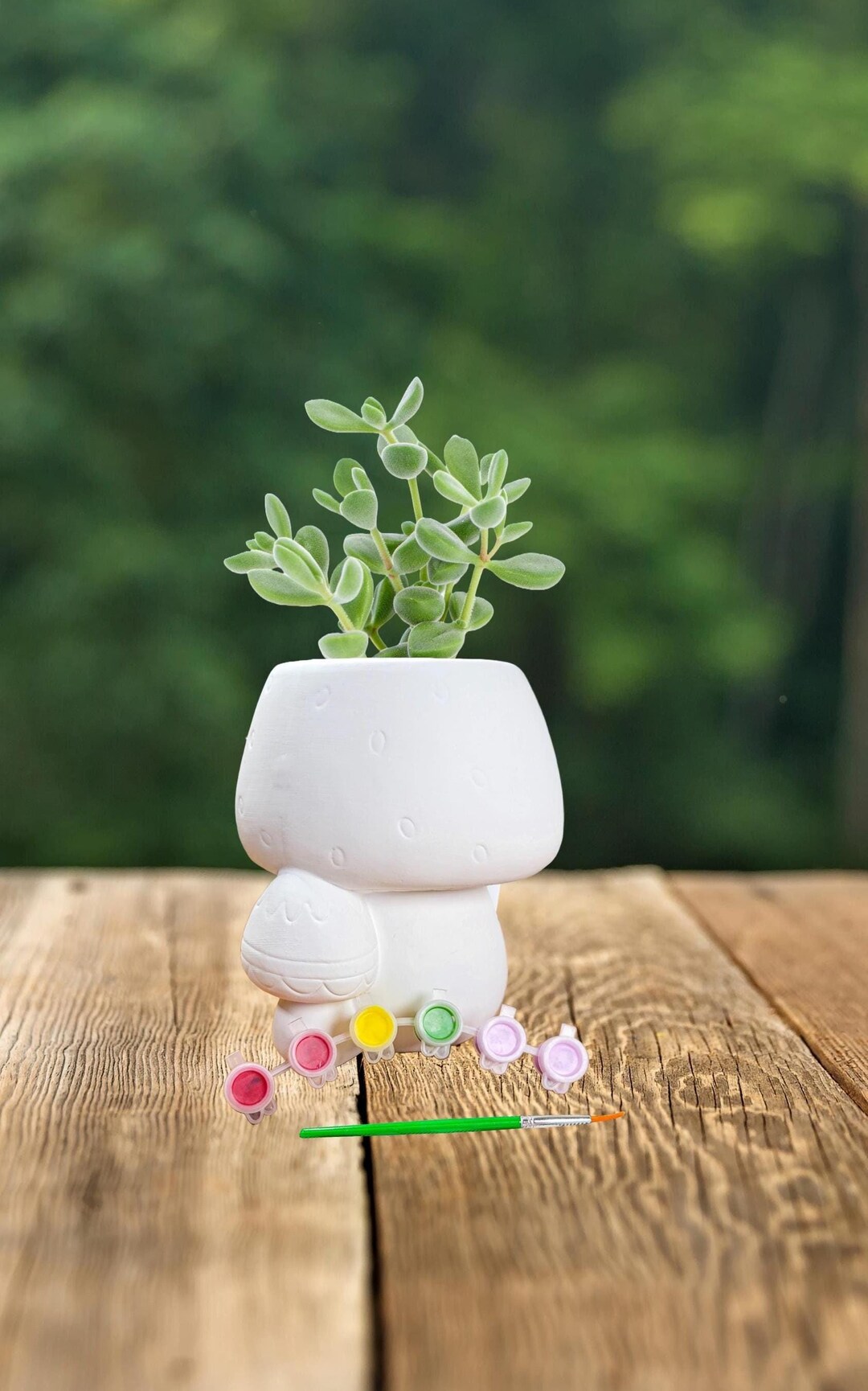 Spring DIY Paint Your Own Mushroom Flower Pot Kit | Adult Crafting Kits ...
