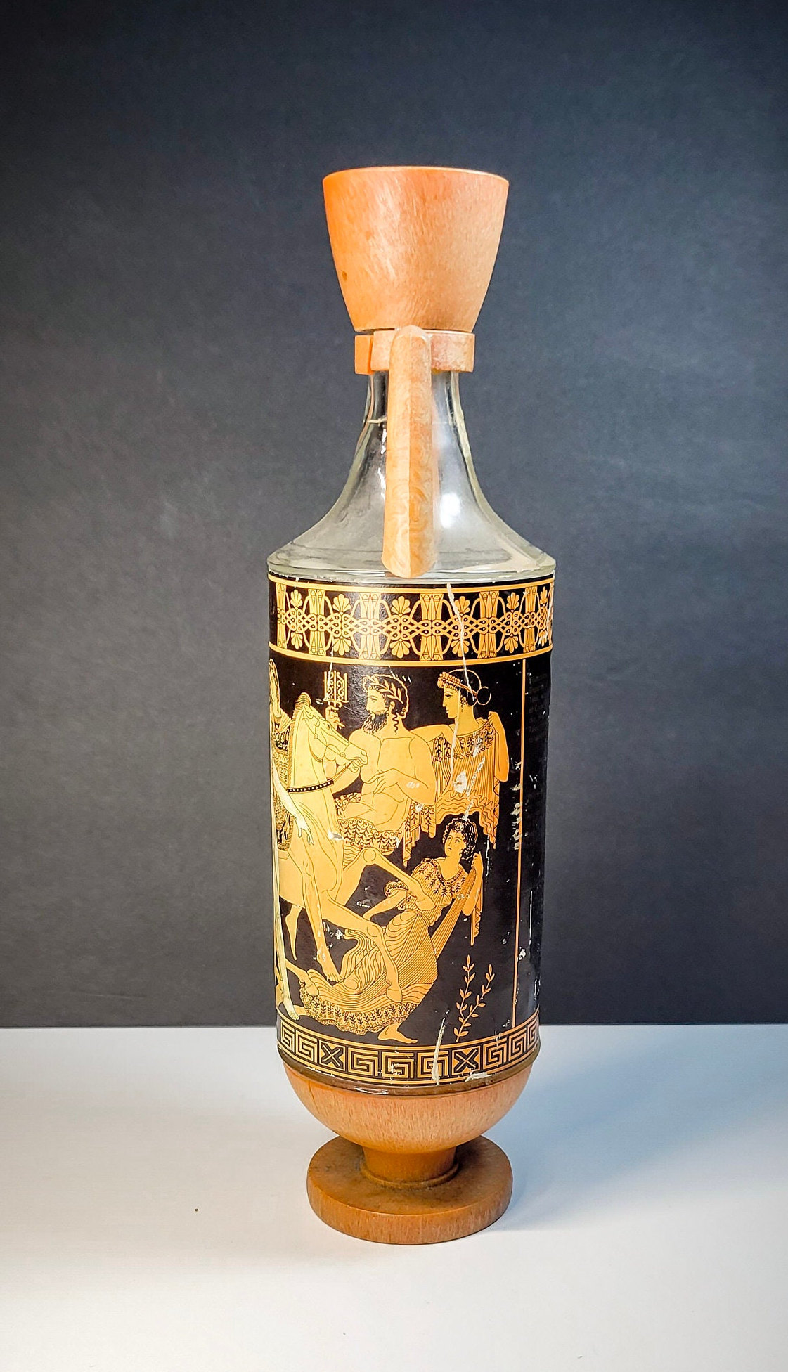 Ancient Classic Greek Glass Replica Wine Decanter - Etsy